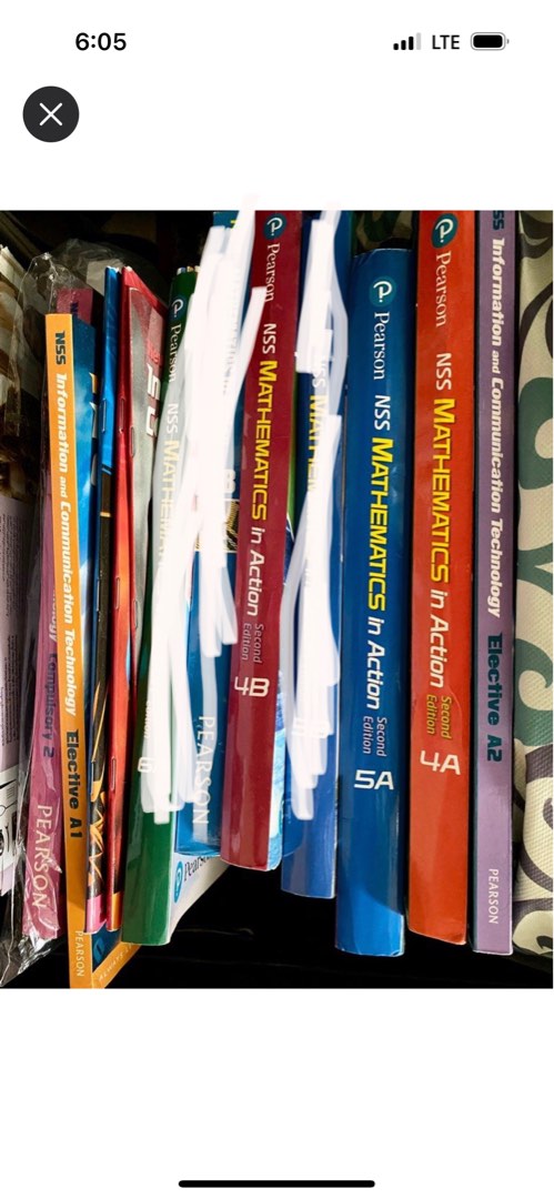 Mathematics in action 4A 4B 5A Pearson, 興趣及遊戲, 書本 & 文具, 教科書 - Carousell