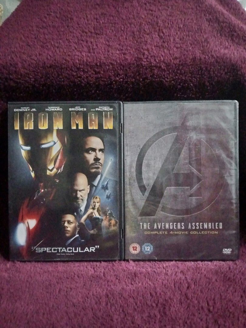 MCU Marvel movie collection on Carousell