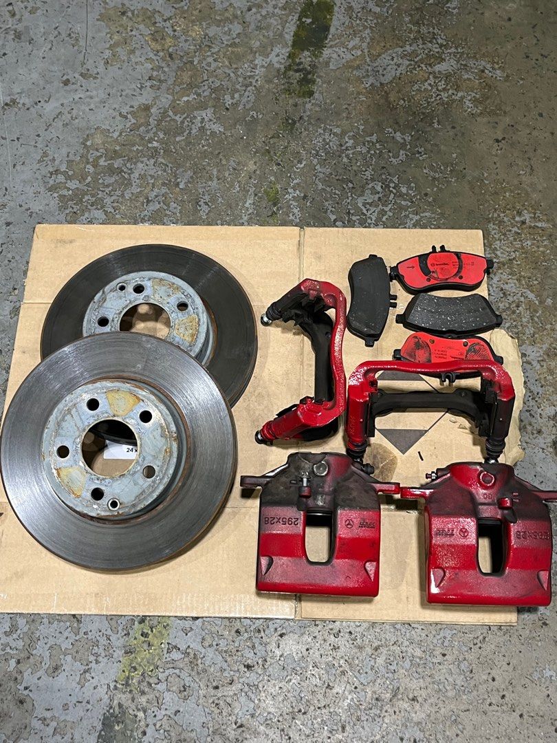 Mercedes Benz W204 W207 W212 Brake Rotors and Pads and Calipers, Car ...