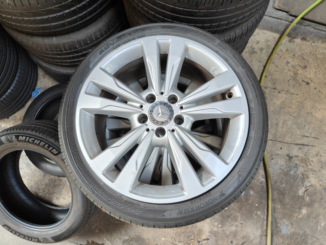 Mercedes original 18" Alloy wheel E class E200 E250 E300 W212 W211, Car ...