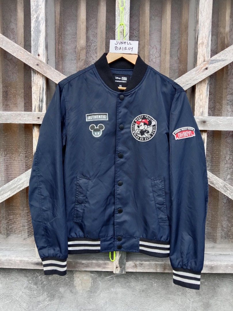 Mickey Mouse X Henus Varsity Jacket on Carousell