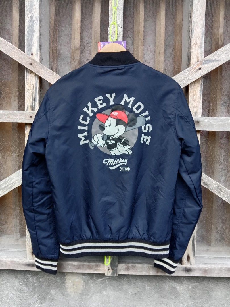 Mickey Mouse X Henus Varsity Jacket on Carousell
