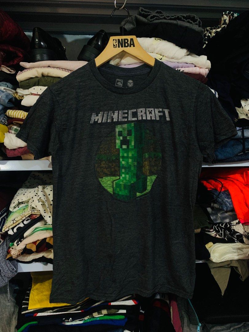 Minecraft, Men's Fashion, Tops & Sets, Tshirts & Polo Shirts on Carousell