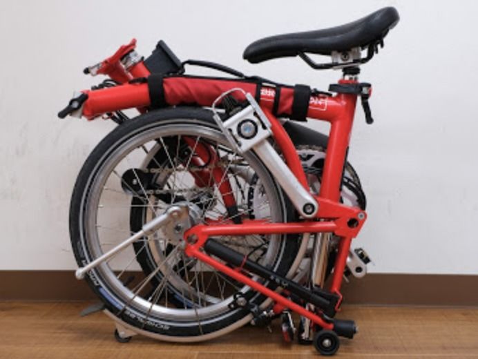 Minoura SLMV-3 Bicycle Stand For Brompton P/C Line 2022 Onwards [Silver ...