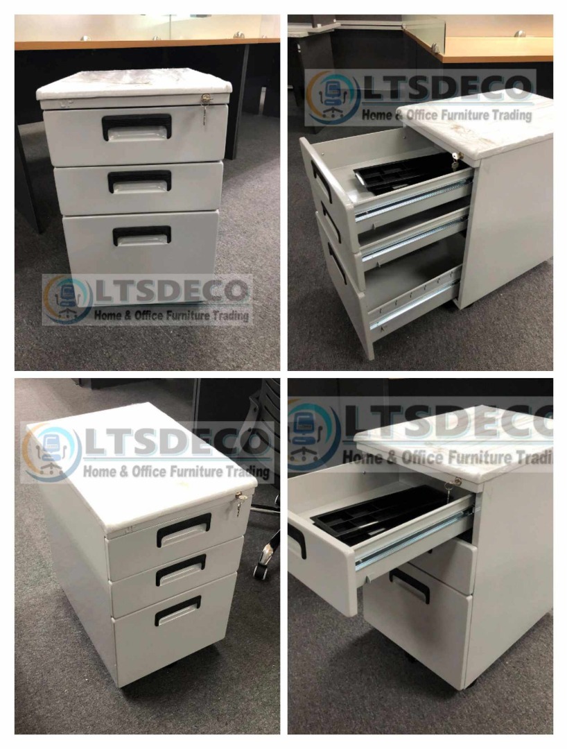 MOBILE PEDESTAL FILING CABINET OFFICE PARTITION on Carousell