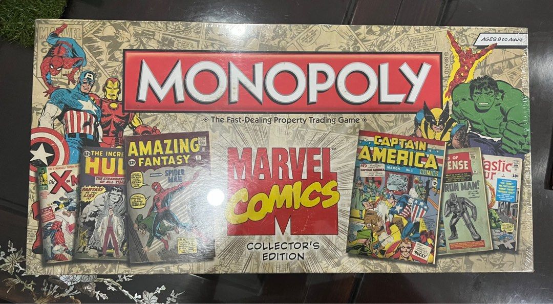 Monopoly - marvel collectors edition , Hobbies & Toys, Toys & Games on ...