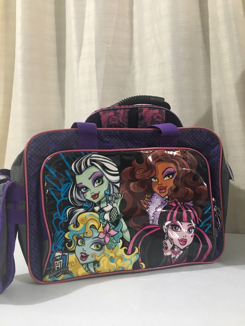 MONSTER HIGH Backpack and Sling Bag on Carousell