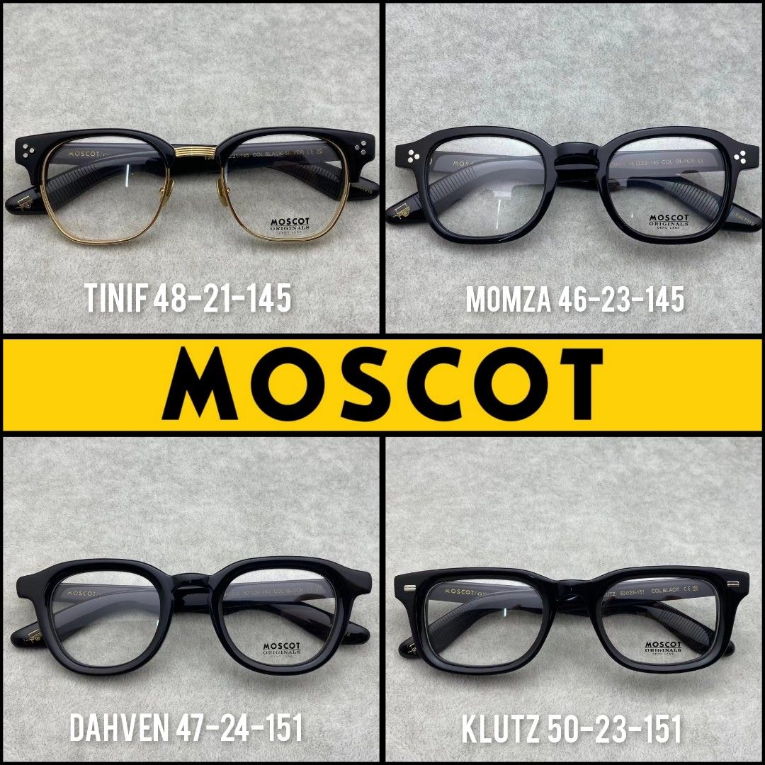 Moscot eyewear glasses unisex spectacles, Men's Fashion, Watches ...