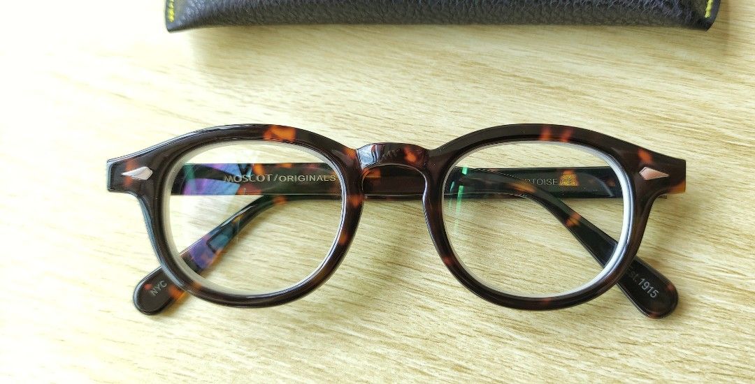 Moscot Lemtosh Tortoise Colour Acetate Frame (44mm Lens Width) with ...