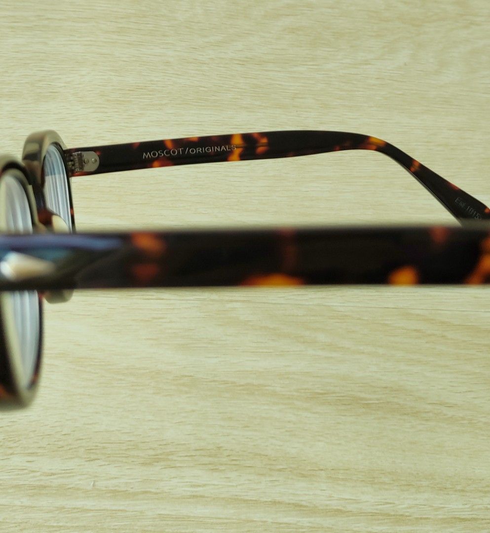 Moscot Lemtosh Tortoise Colour Acetate Frame (44mm Lens Width) with ...