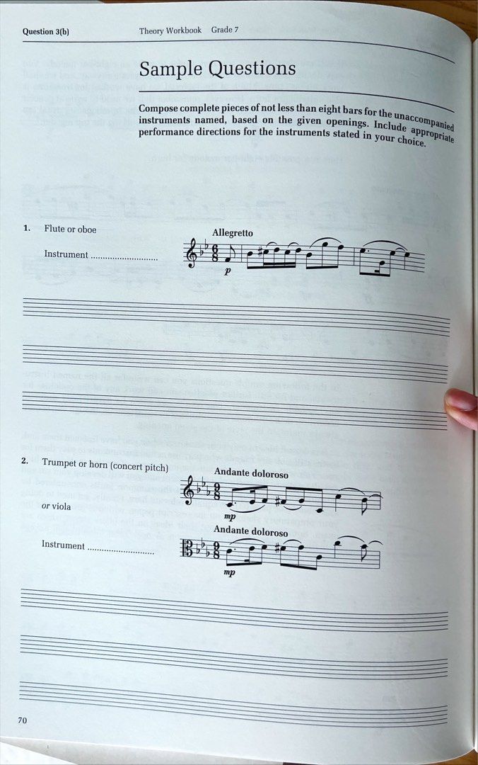 Music theory workbook grade 7, Hobbies & Toys, Books & Magazines ...