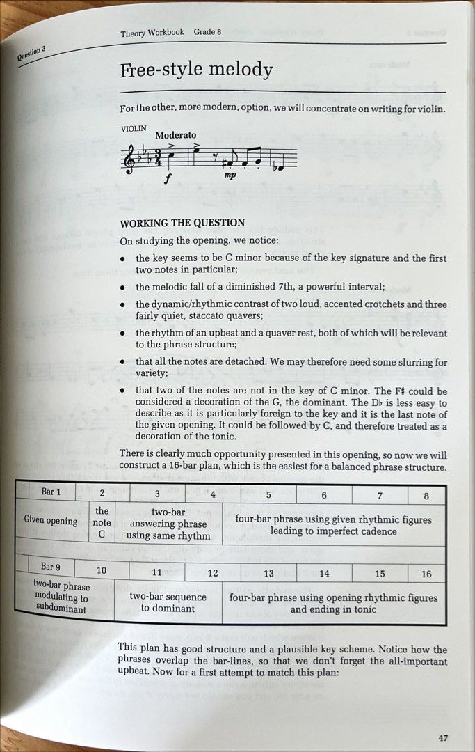 Music theory workbook grade 8, Hobbies & Toys, Books & Magazines ...