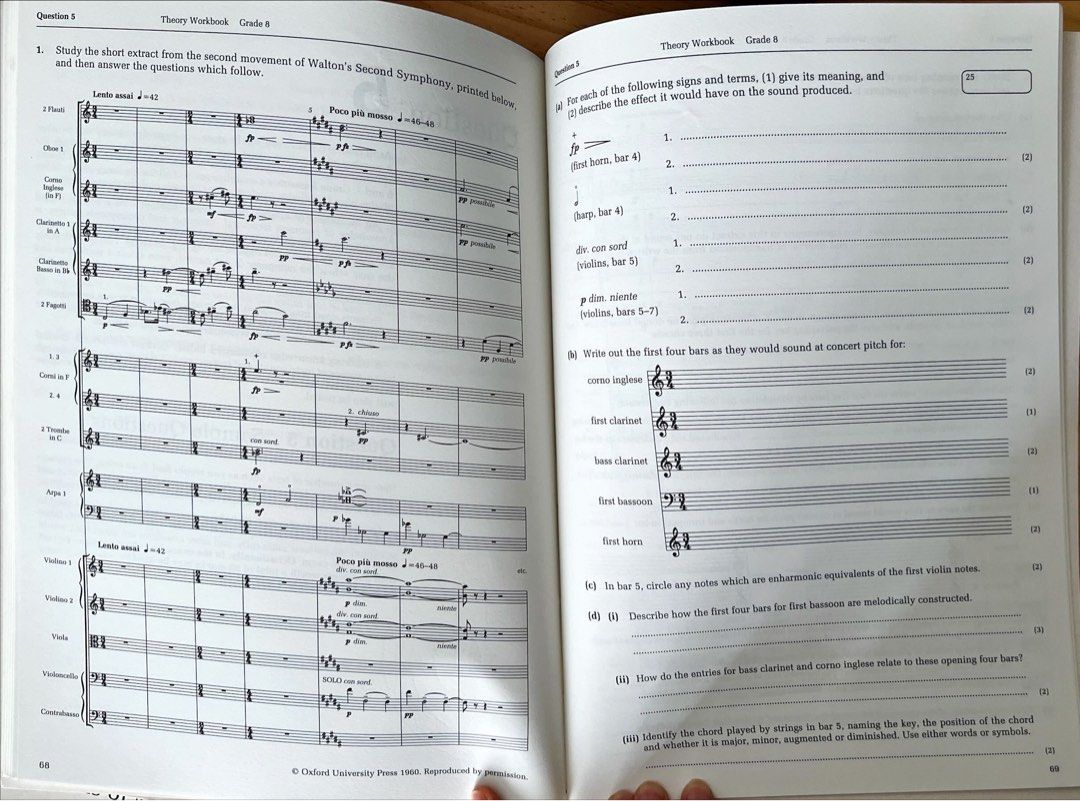 Music theory workbook grade 8, Hobbies & Toys, Books & Magazines ...
