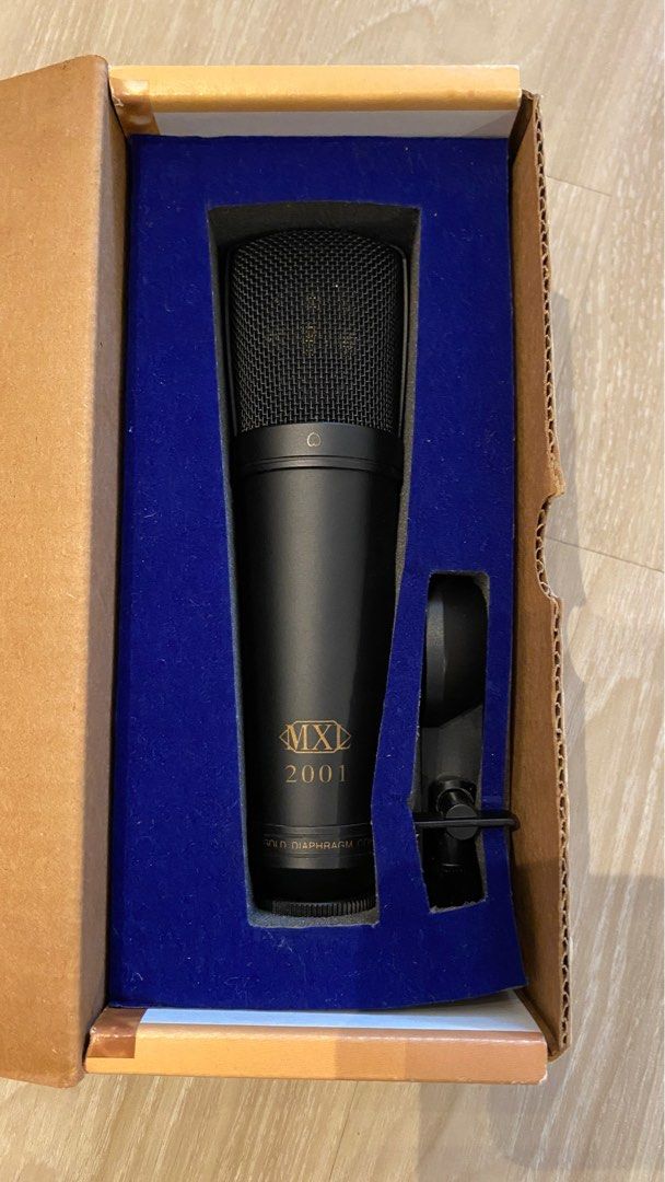 MXL 2001 Condenser Microphone, Audio, Microphones on Carousell