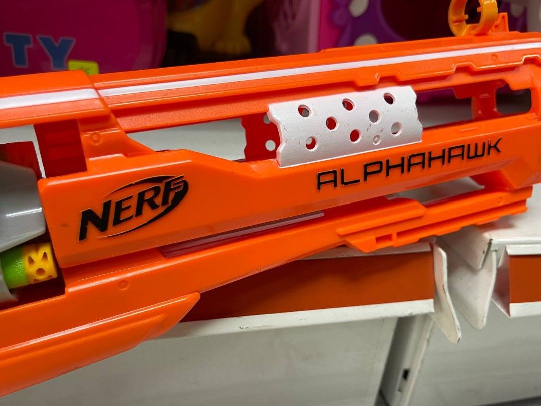 Nerf Accustrike series alphahawk blaster, Hobbies & Toys, Toys & Games ...