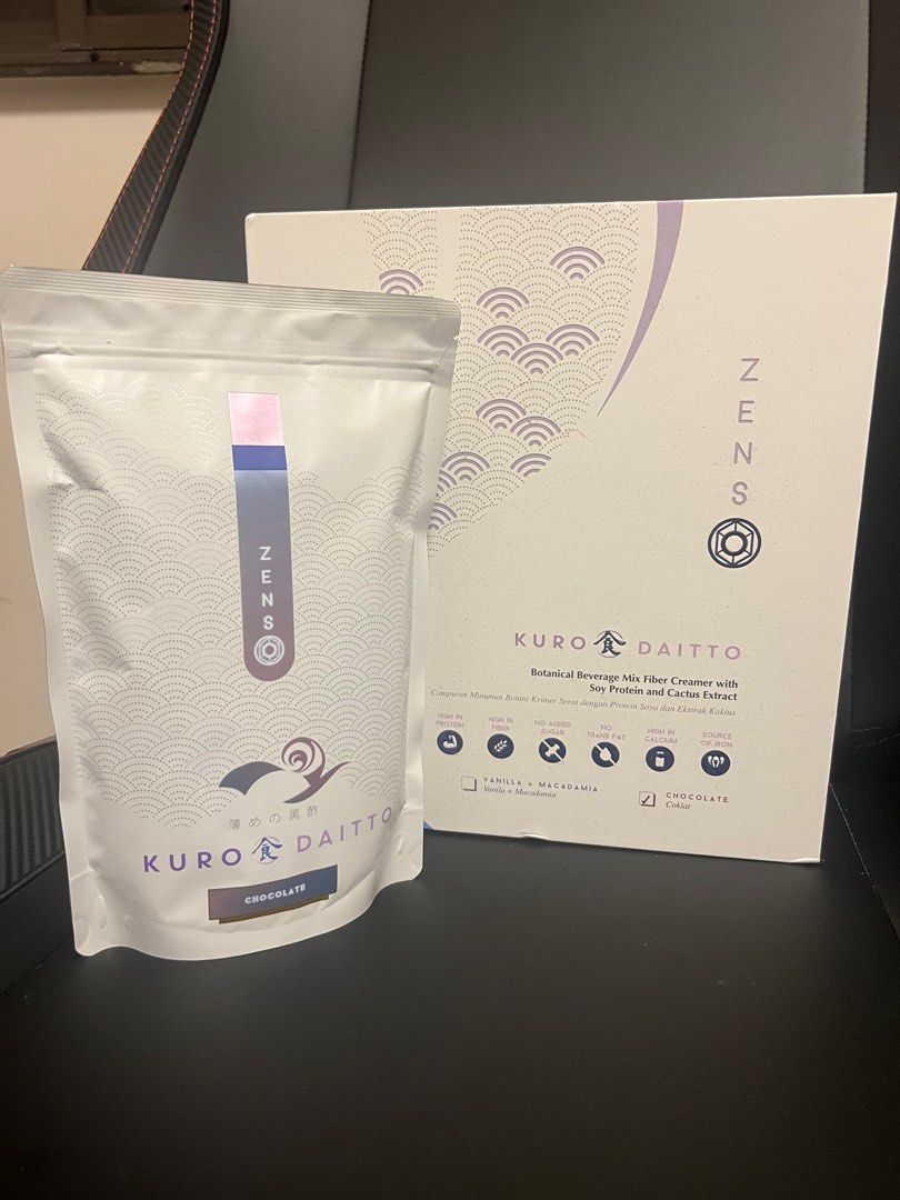 [New and sealed] ZENSO Kuro Ditto - Chocolate Flavour, Health ...
