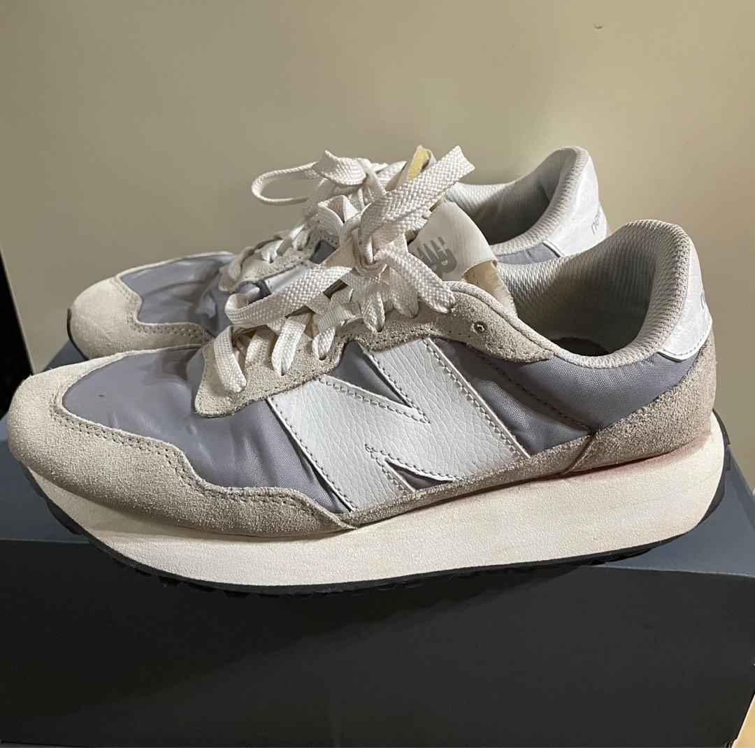 New Balance 237 元祖灰 （MS237RCS) US6.5(24.5cm), 她的時尚, 鞋類, 運動鞋、球鞋在旋轉拍賣