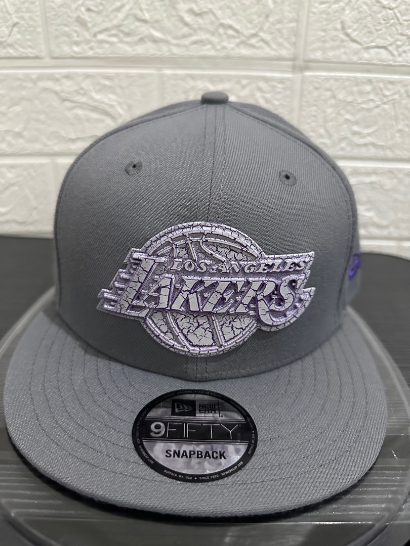 New Era LA Lakers Metal Logo, Men's Fashion, Watches & Accessories ...