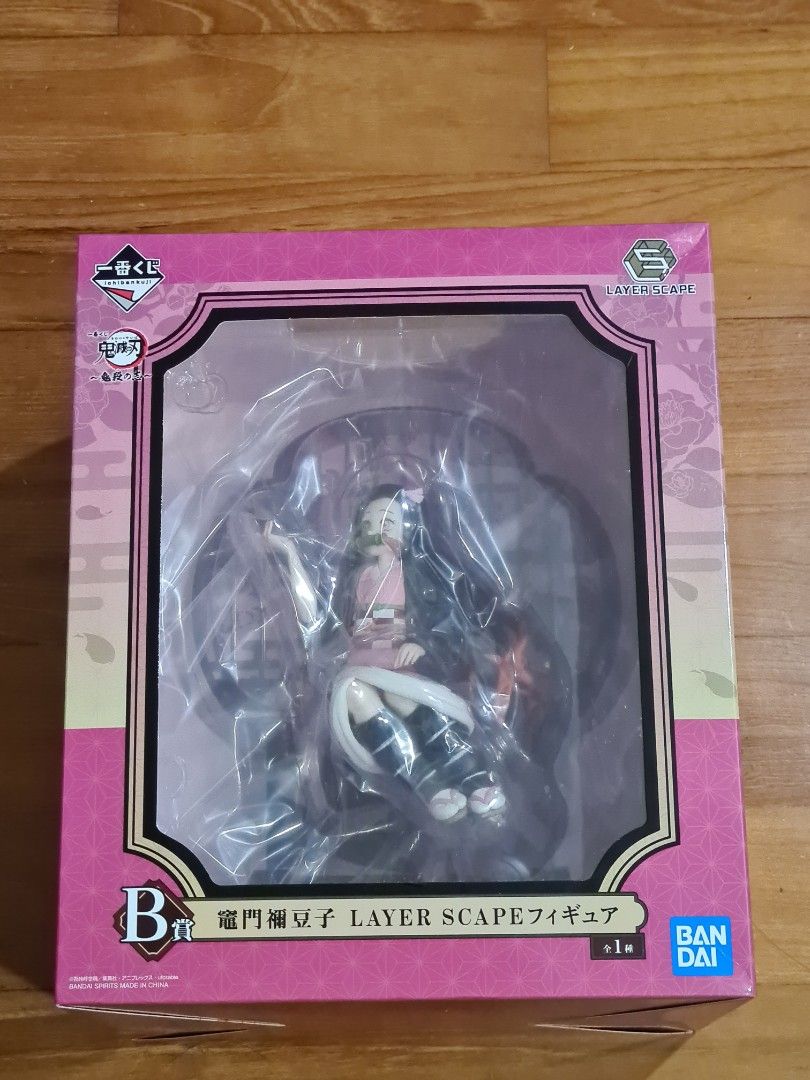 Nezuko Layer Scape Kuji [B Prize], Hobbies & Toys, Memorabilia & Collectibles, Fan Merchandise ...