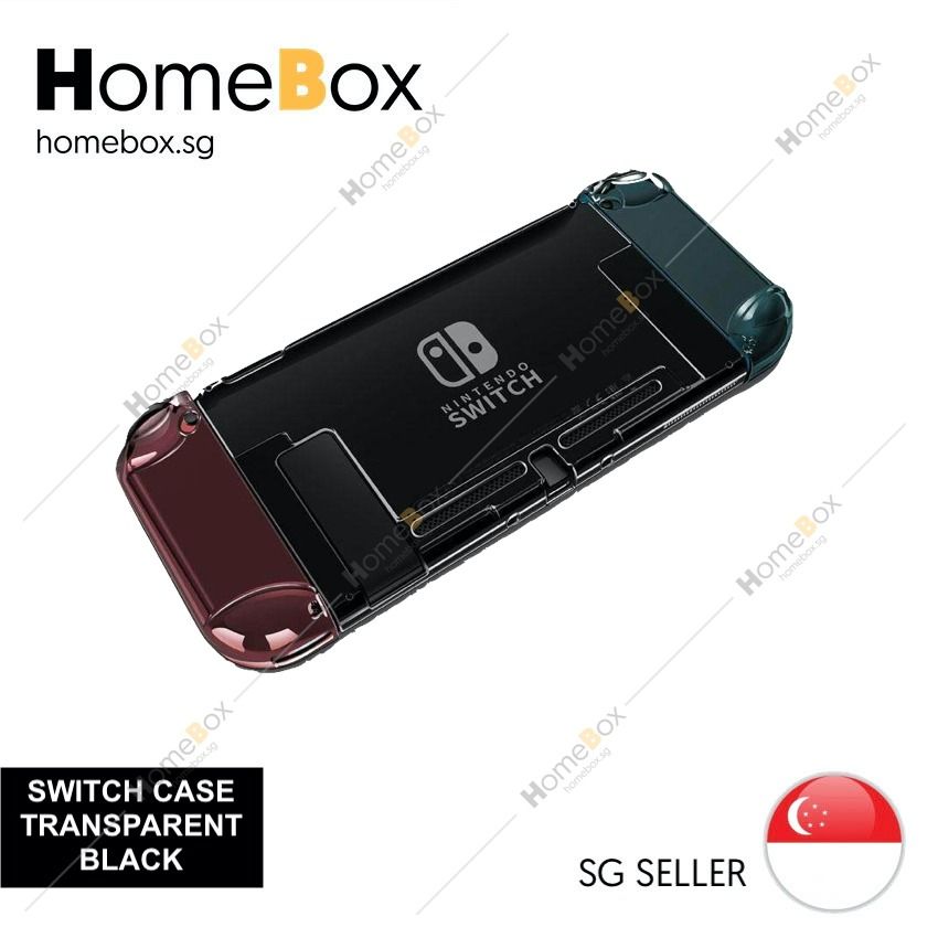 Nintendo Switch OLED Crystal Case Transparent Crystal Hard Shell Casing ...