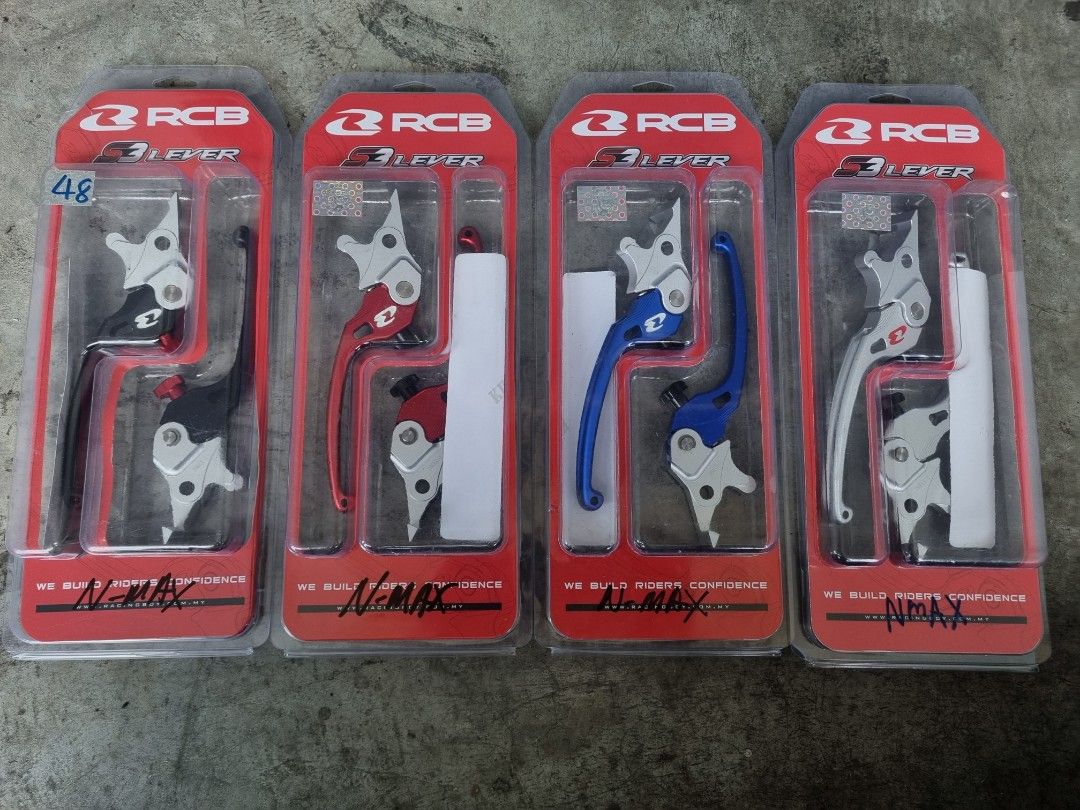NMAX RCB S3 Levers, Motorcycles, Motorcycle Accessories on Carousell