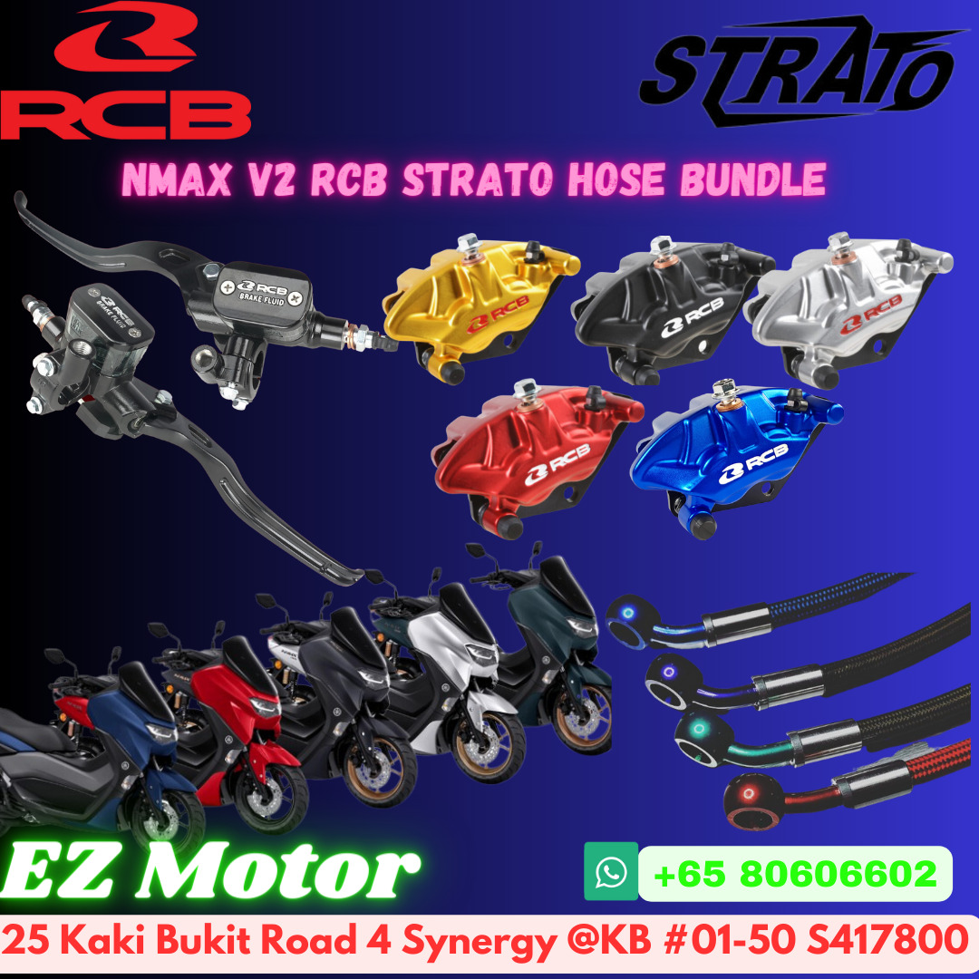 Nmax V2 RCB Strato Bundle, Motorcycles, Motorcycle Accessories on Carousell