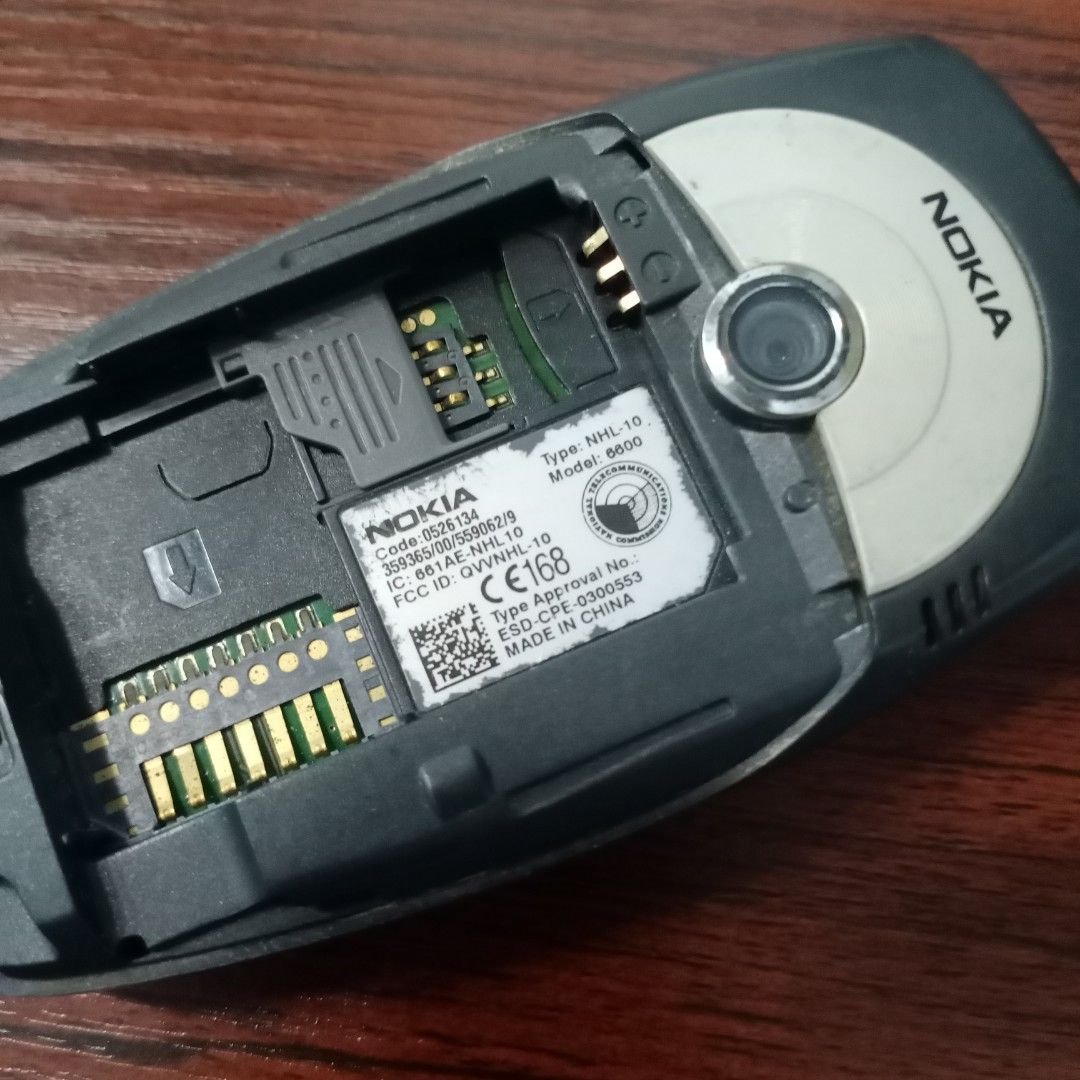 Nokia 6600 Phone Defective Mobile for Parts Collectible Vintage Shell ...