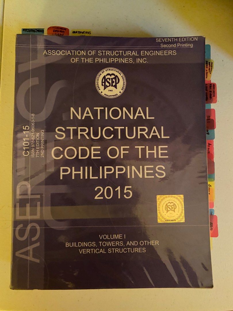 NSCP (National Structural Code of the Philippines 2015), Hobbies & Toys, Books & Magazines ...