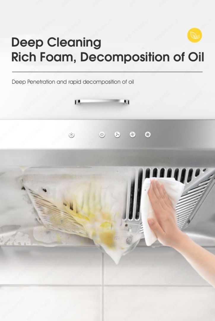 ODOROKU Multipurpose Kitchen Grease Cleaner Spray 500ml Kitchen ...