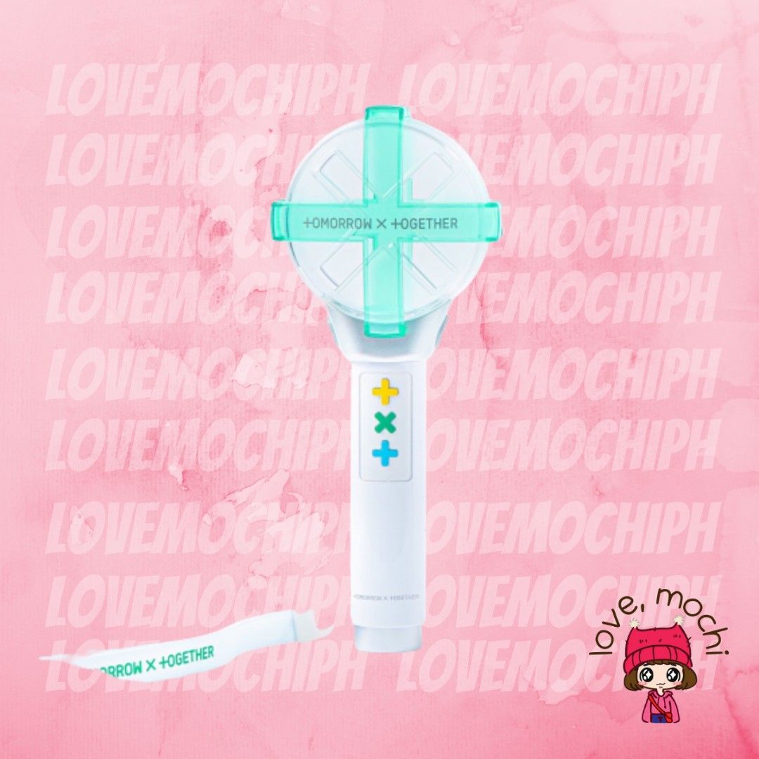 [PRE-ORDER] TXT OFFICIAL LIGHTSTICK MOA BONG, Hobbies & Toys ...