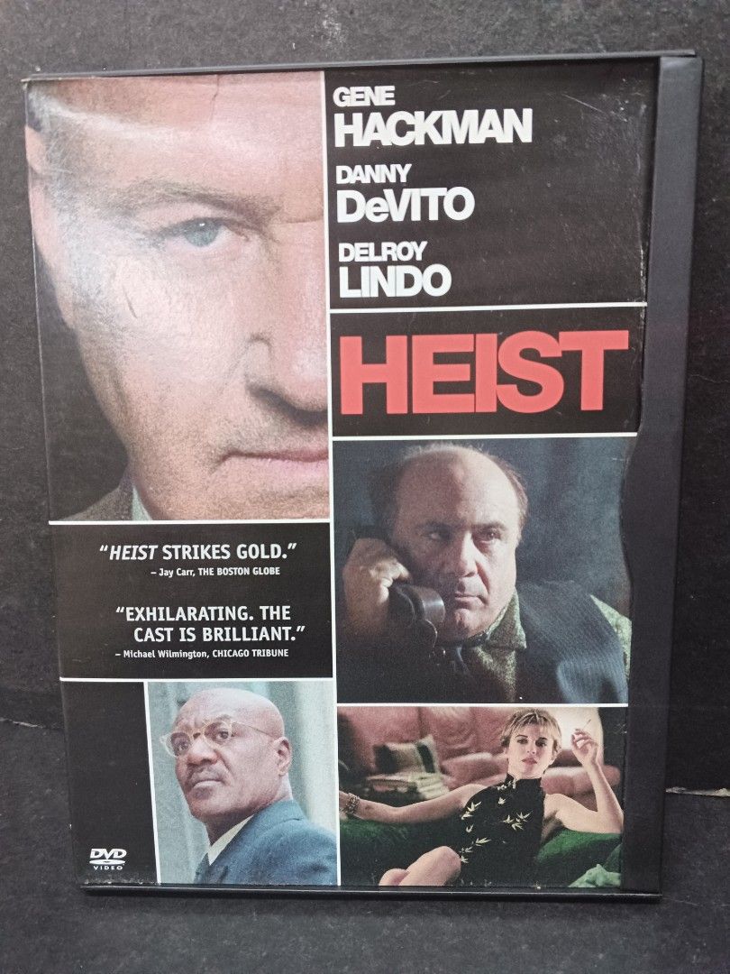 Original DVD: HEIST - Gene Hackman, Danny DeVito, Delroy Lindo (Region ...