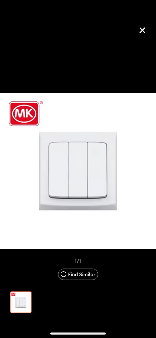 Original MK 3 gang switch FREE DELIVERY, TV & Home Appliances ...