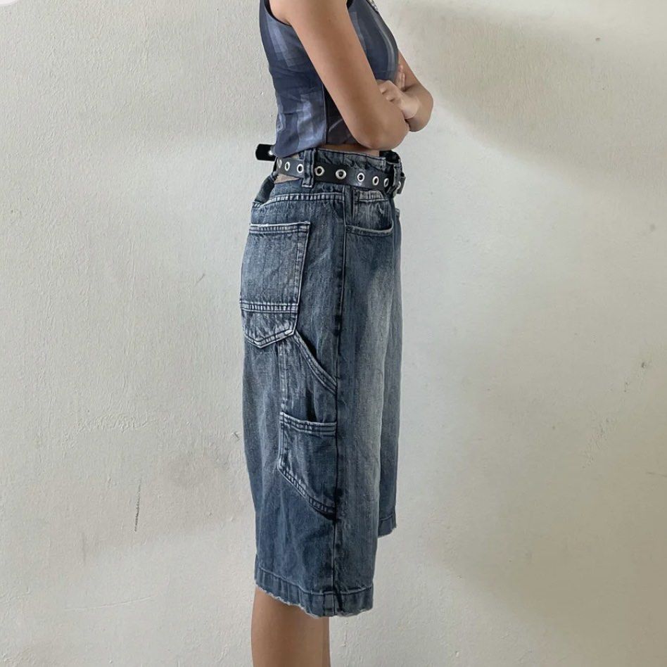 vintage oversized cargo jorts, Women's Fashion, Bottoms, Shorts on ...