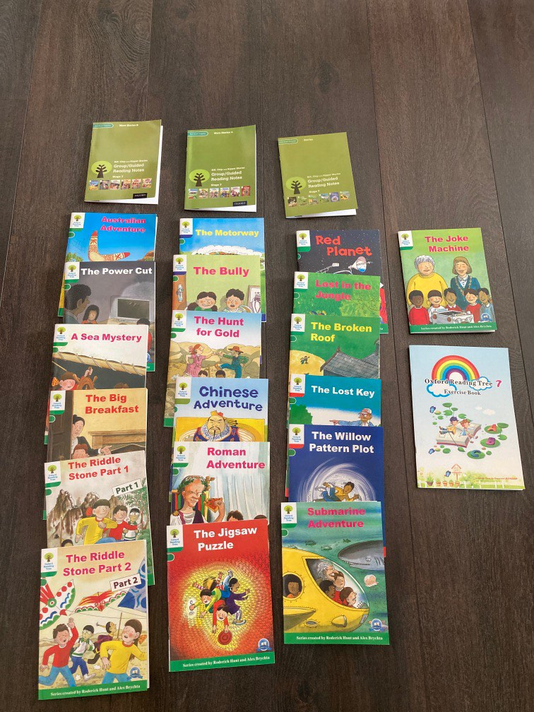 Oxford reading tree level 7 storybooks & guided reading notes ...