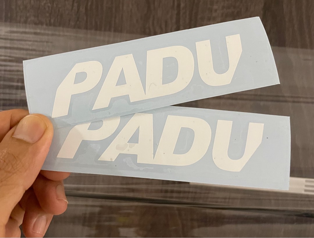 padu car sticker, Everything Else, Others on Carousell
