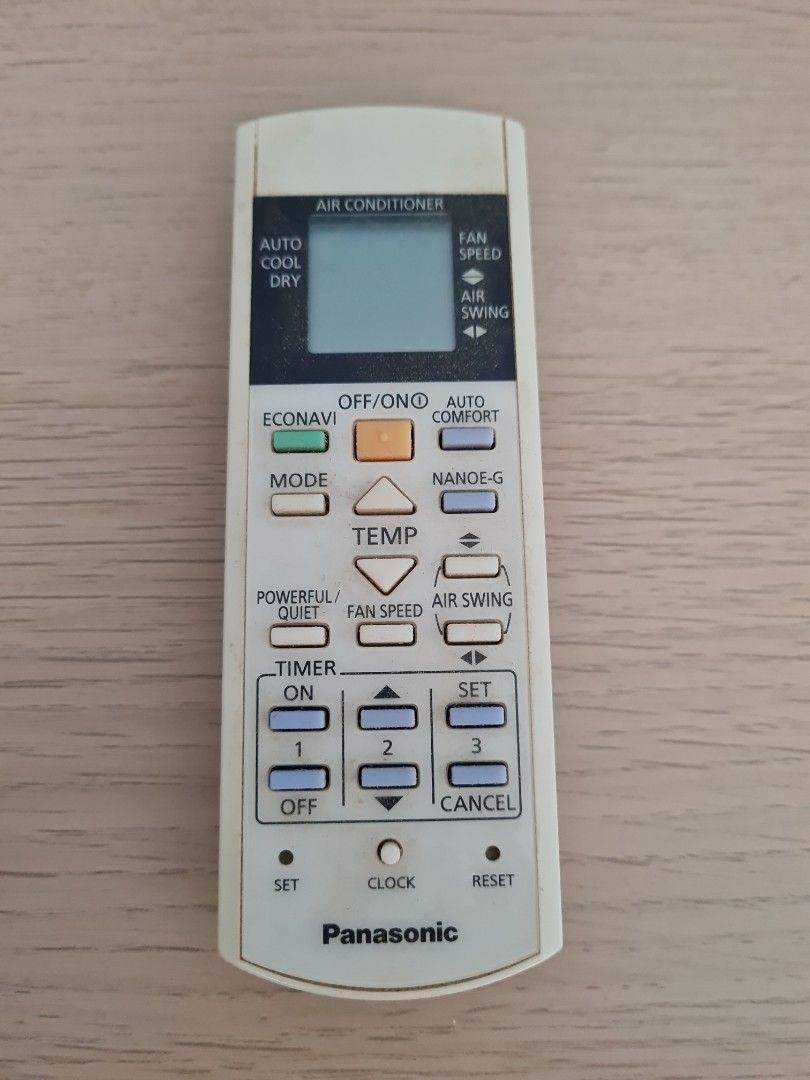 Panasonic remote controller, TV & Home Appliances, Air Conditioners ...
