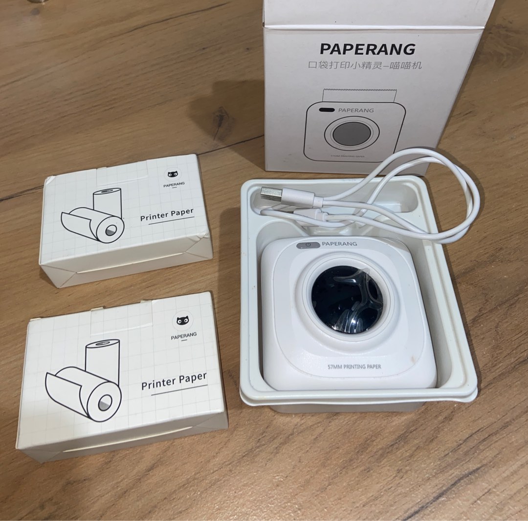 Paperang Inkless Paper Printer, Hobbies & Toys, Stationary & Craft ...