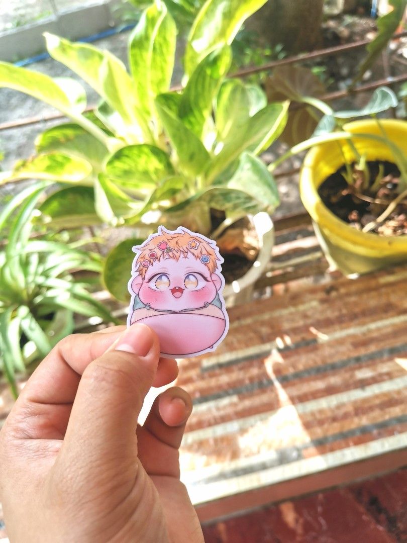 Park Byul Chibi Sticker yaoi bl Love is an Illusion on Carousell