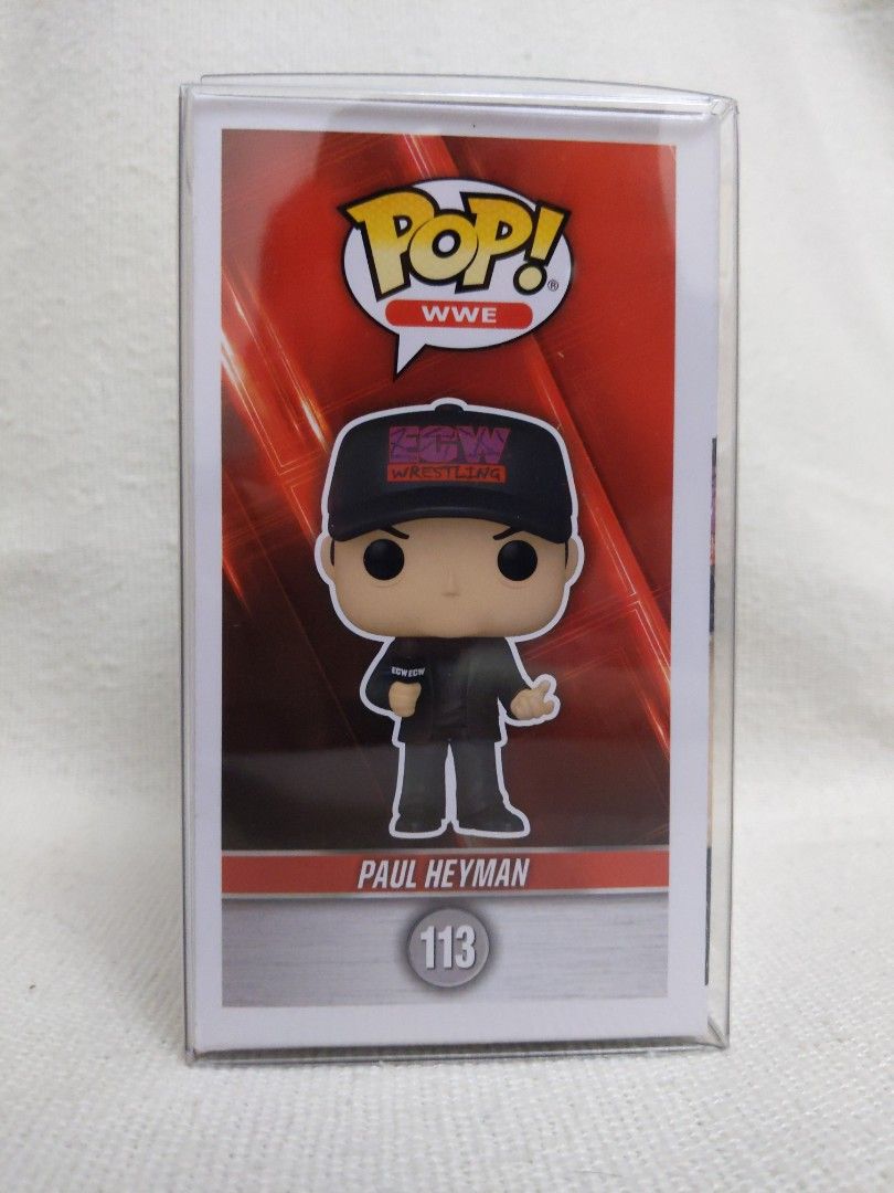Paul Heyman Special Edition WWE Funko Pop, Hobbies & Toys, Toys & Games ...