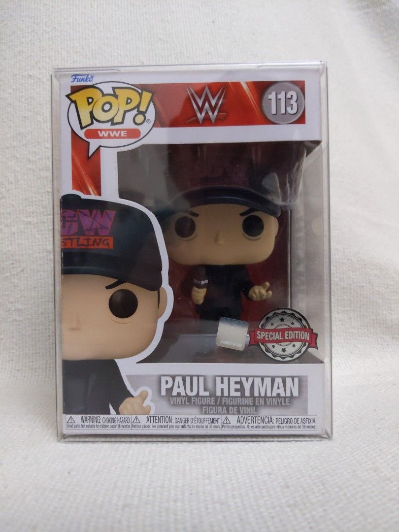 Paul Heyman Special Edition WWE Funko Pop, Hobbies & Toys, Toys & Games ...