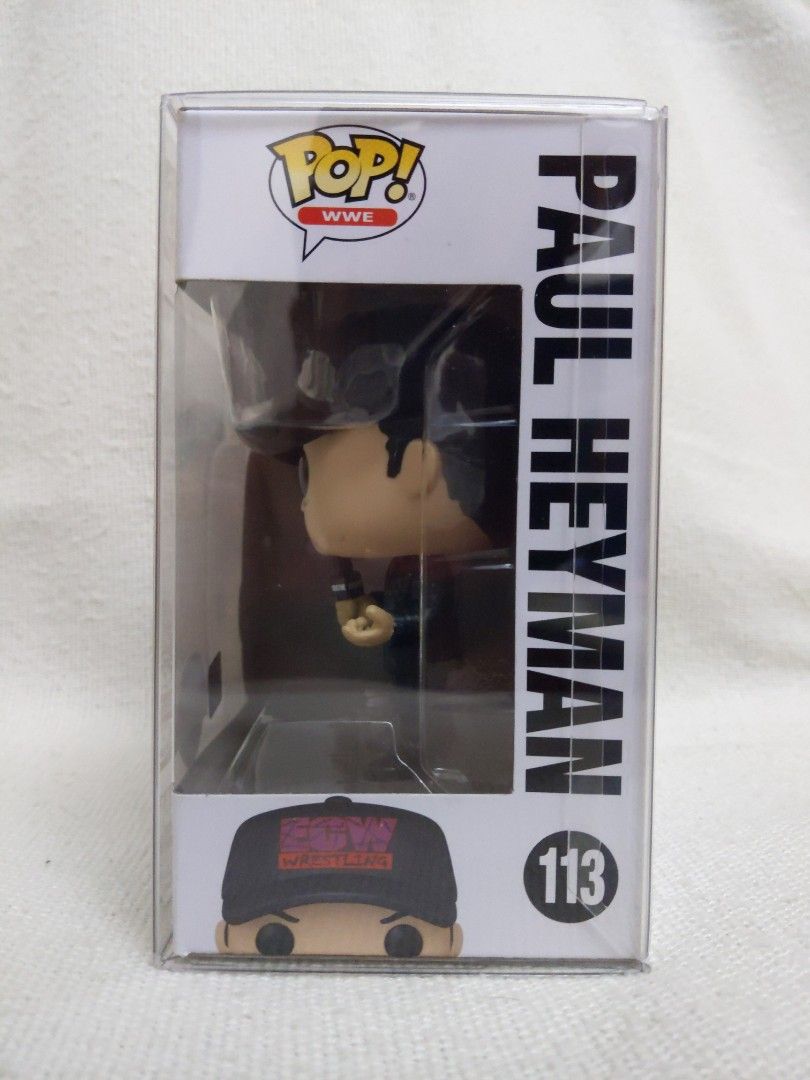 Paul Heyman Special Edition WWE Funko Pop, Hobbies & Toys, Toys & Games ...