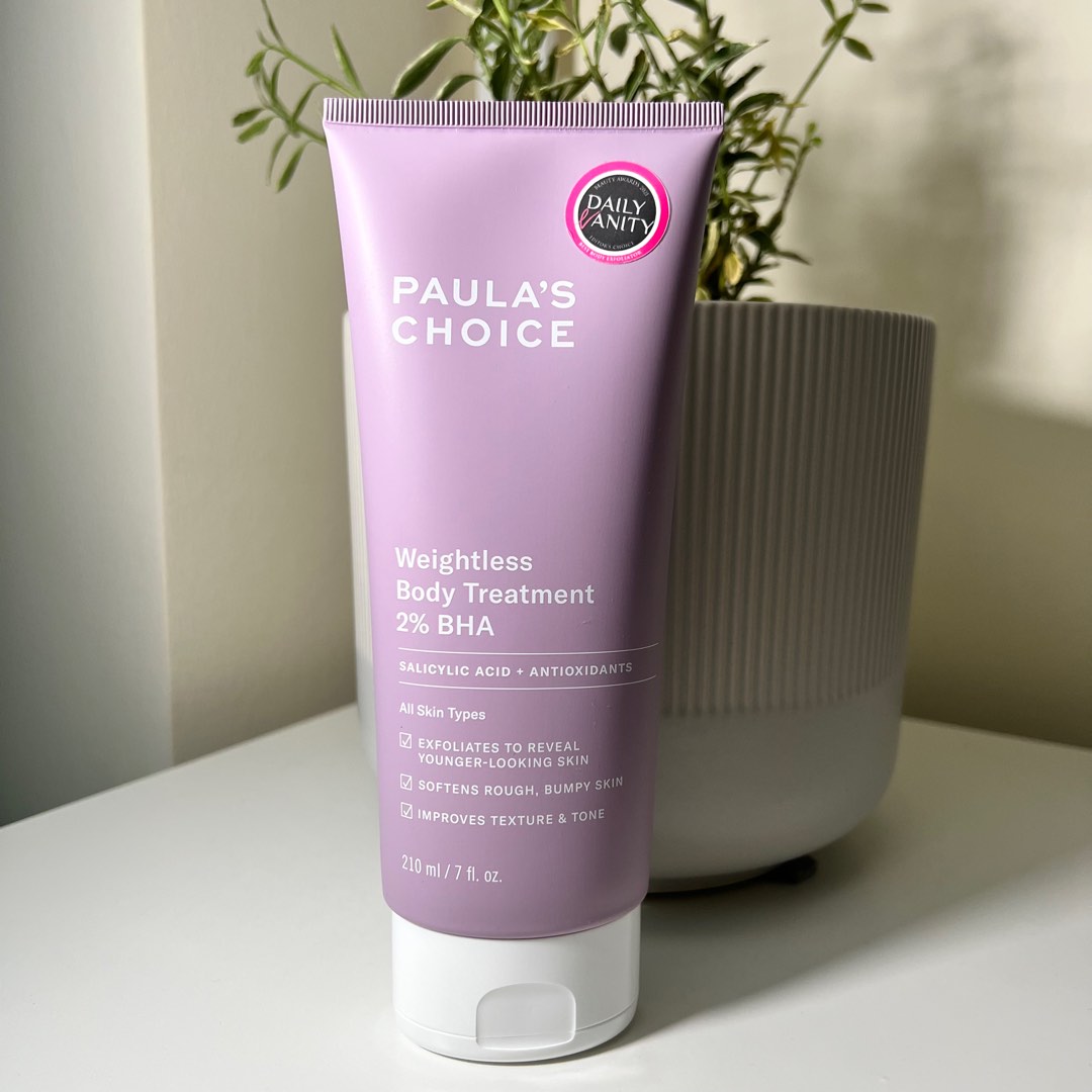Paula's Choice 210ML Weightless Body Treatment 2% BHA (Salicylic Acid), Beauty & Personal Care ...