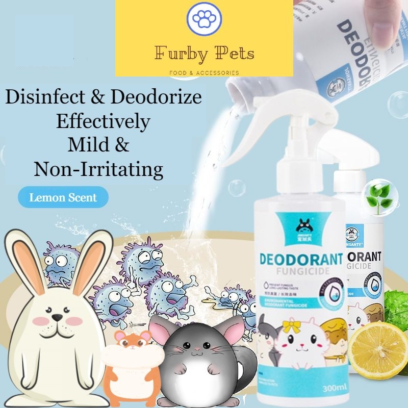 Pet Deodorant Spray Hamster Disinfectant Rabbit Chinchilla, Pet ...