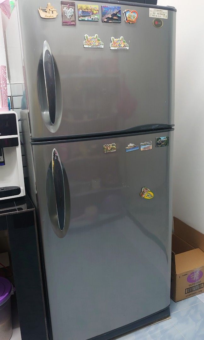 Peti ais LG 500liter Super Cool Turbo 2 Pintu Besar dan Sejuk, TV & Home Appliances, Kitchen ...
