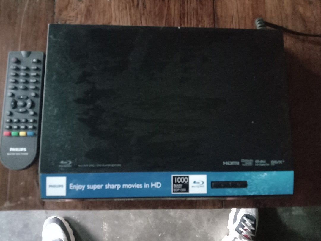 Philips mini blu player HD, TV & Home Appliances, TV & Entertainment ...
