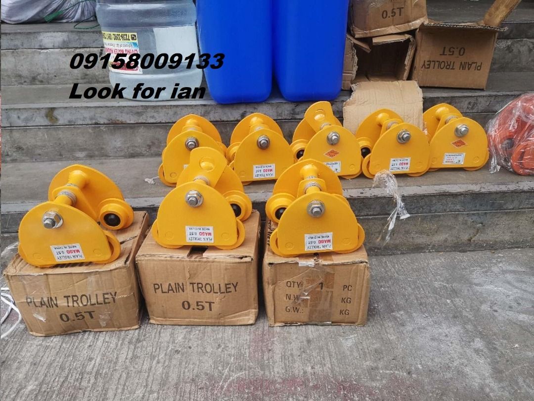 Plain Trolley 1 Ton, Commercial & Industrial, Construction & Building ...