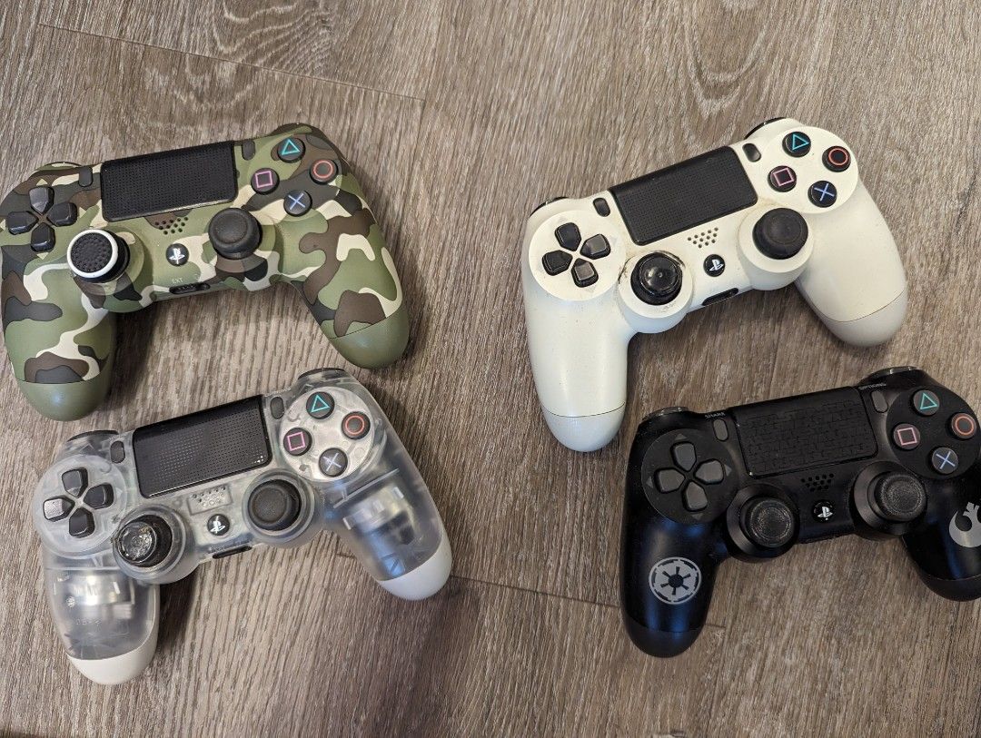Playstation 4 pro Star wars edition, 4 controllers, 8 games, Video ...