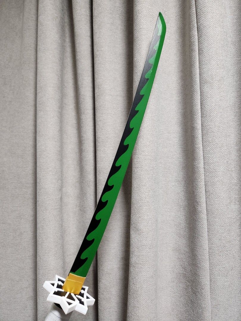 (IN) Demon Slayer Sanemi Cosplay Sword, Hobbies & Toys, Memorabilia ...