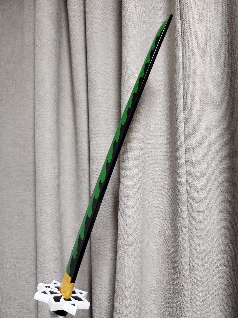 (IN) Demon Slayer Sanemi Cosplay Sword, Hobbies & Toys, Memorabilia ...