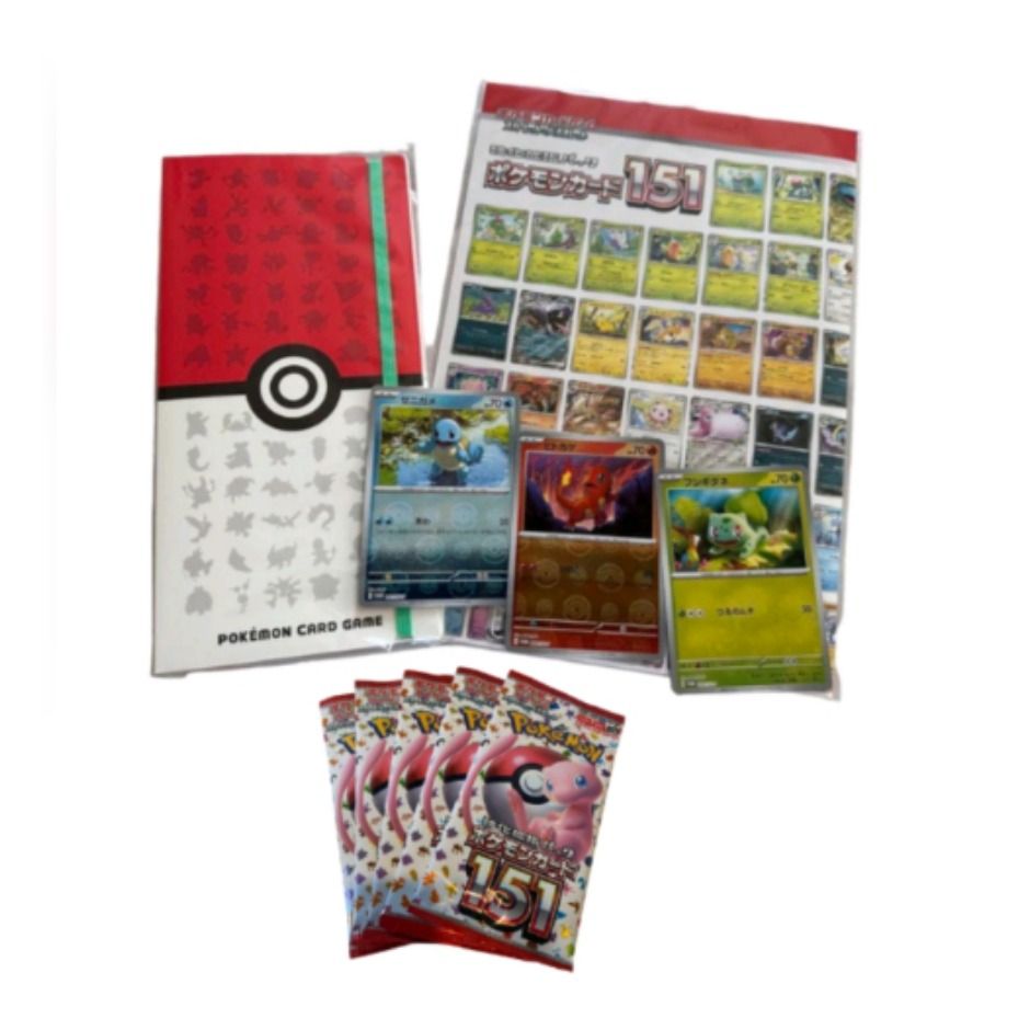 Pokemon 151 Card File Set, Hobbies & Toys, Toys & Games on Carousell